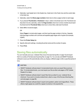 Smart Notebook 11.2 User Guide | PDF