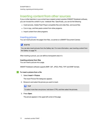 Smart Notebook 11.2 User Guide | PDF