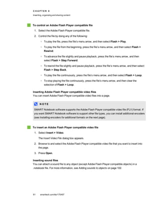 Smart Notebook 11.2 User Guide | PDF