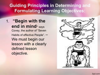 Determining and Formulating Goals And Objectives | PPT