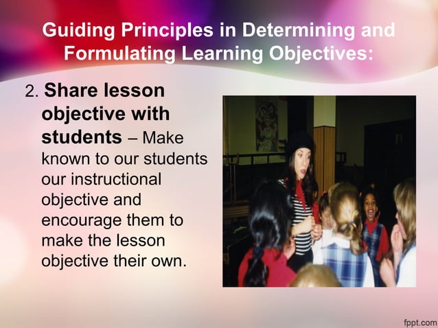 Determining and Formulating Goals And Objectives | PPT | Education