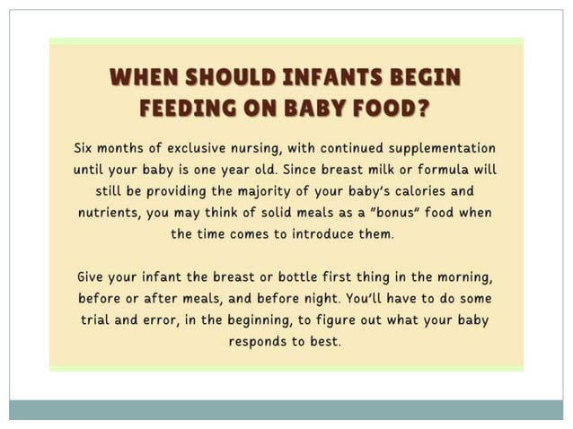 Guide on Baby Solid Food - Danone India | PPT