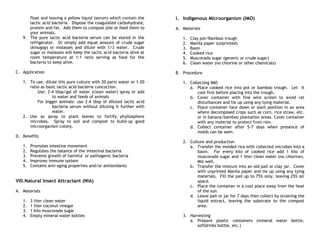 Guide on bio organic inputs | PDF