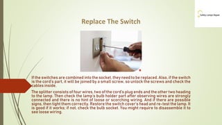 Guide On Lamp Restoration Service | PPTX