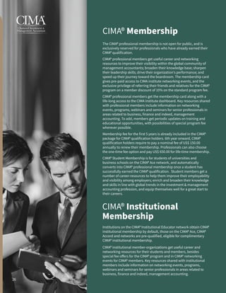 Guide on policies & requirements for cima charter | PDF | Business ...