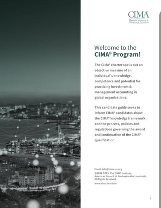 Guide on policies & requirements for cima charter | PDF | Business ...