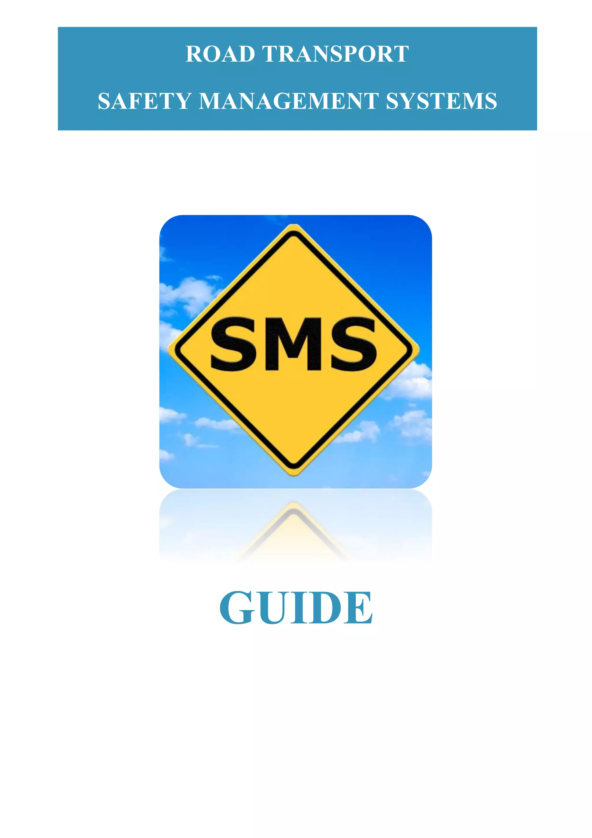 Road transport safety managemet system | PDF