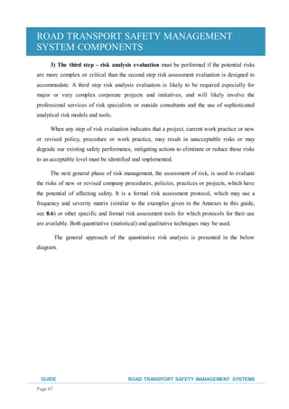 Road transport safety managemet system | PDF