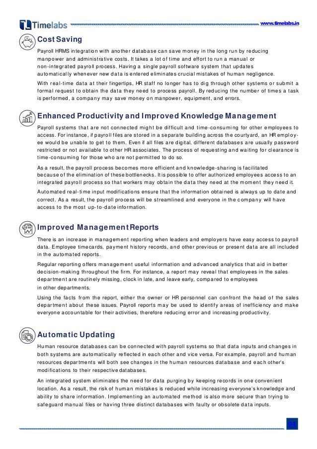 How Modern Payroll Tech Helps In Better Payroll Management? | PDF