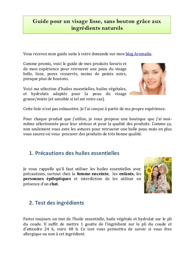 Guide Peau Grasse