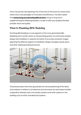 Guide Plumbing BIM Modeling in Modern Construction Industry | PDF