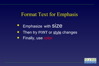 Guide powerpoint | PPT