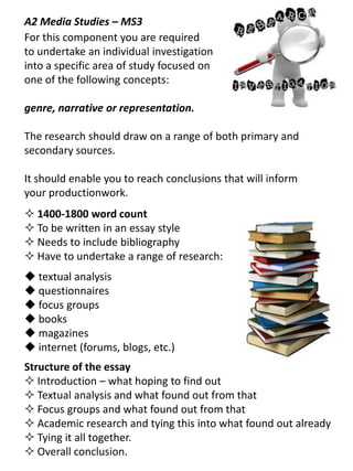 A guide to the research investigation | PPTX