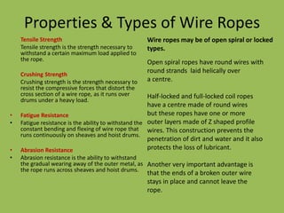 Guide rope lubrication | PPTX