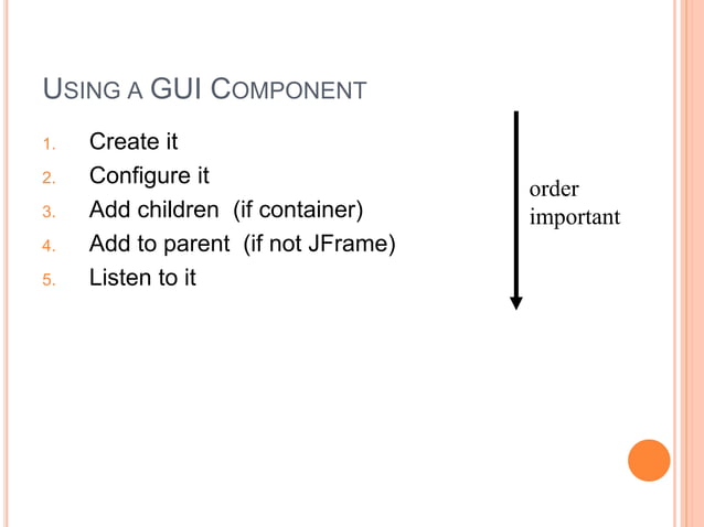 GUI design using JAVAFX.ppt | Programming Languages | Computing