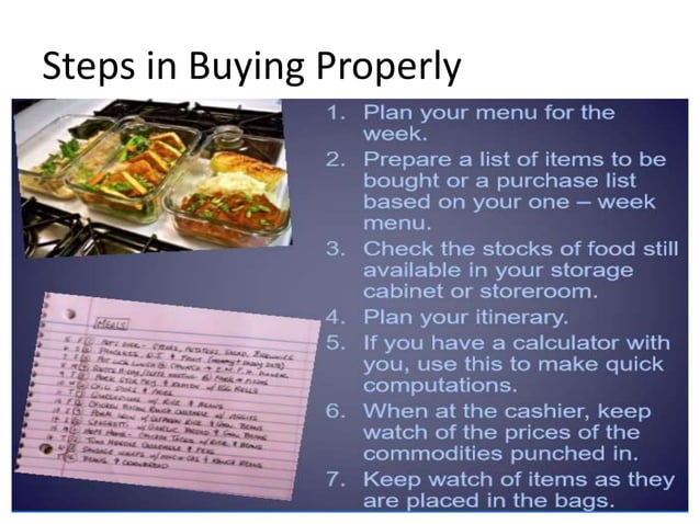 Guides in buying food wisely | PPT