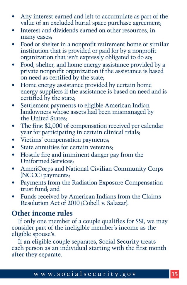 A Guide to Supplemental Security Income (SSI) for Groups and ...