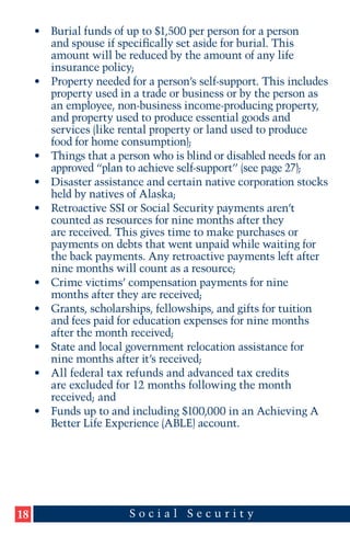 A Guide to Supplemental Security Income (SSI) for Groups and ...