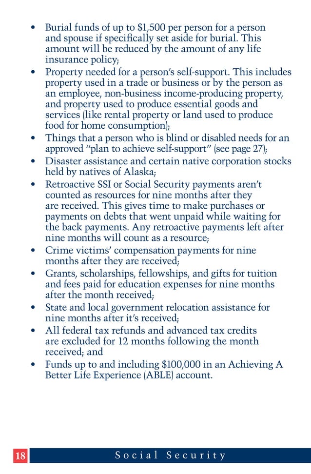 A Guide to Supplemental Security Income (SSI) for Groups and ...