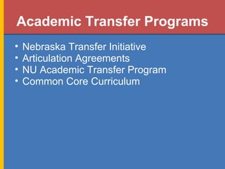 Guide to Academic Transfer | PPT