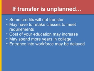 Guide to Academic Transfer | PPT
