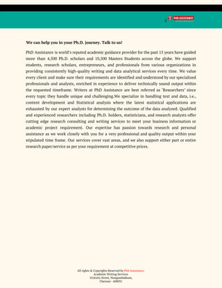 Guide to an engineering ph.d. literature review phd assistance | PDF