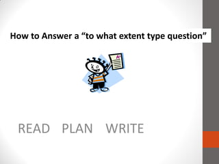 Guide to answering to what extent question And Examples.pdf