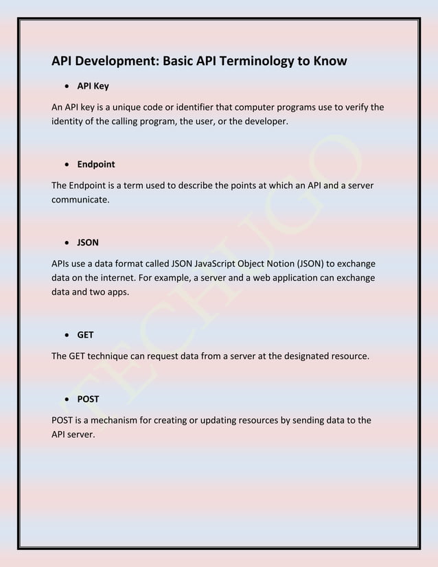 Guide To API Development.pdf