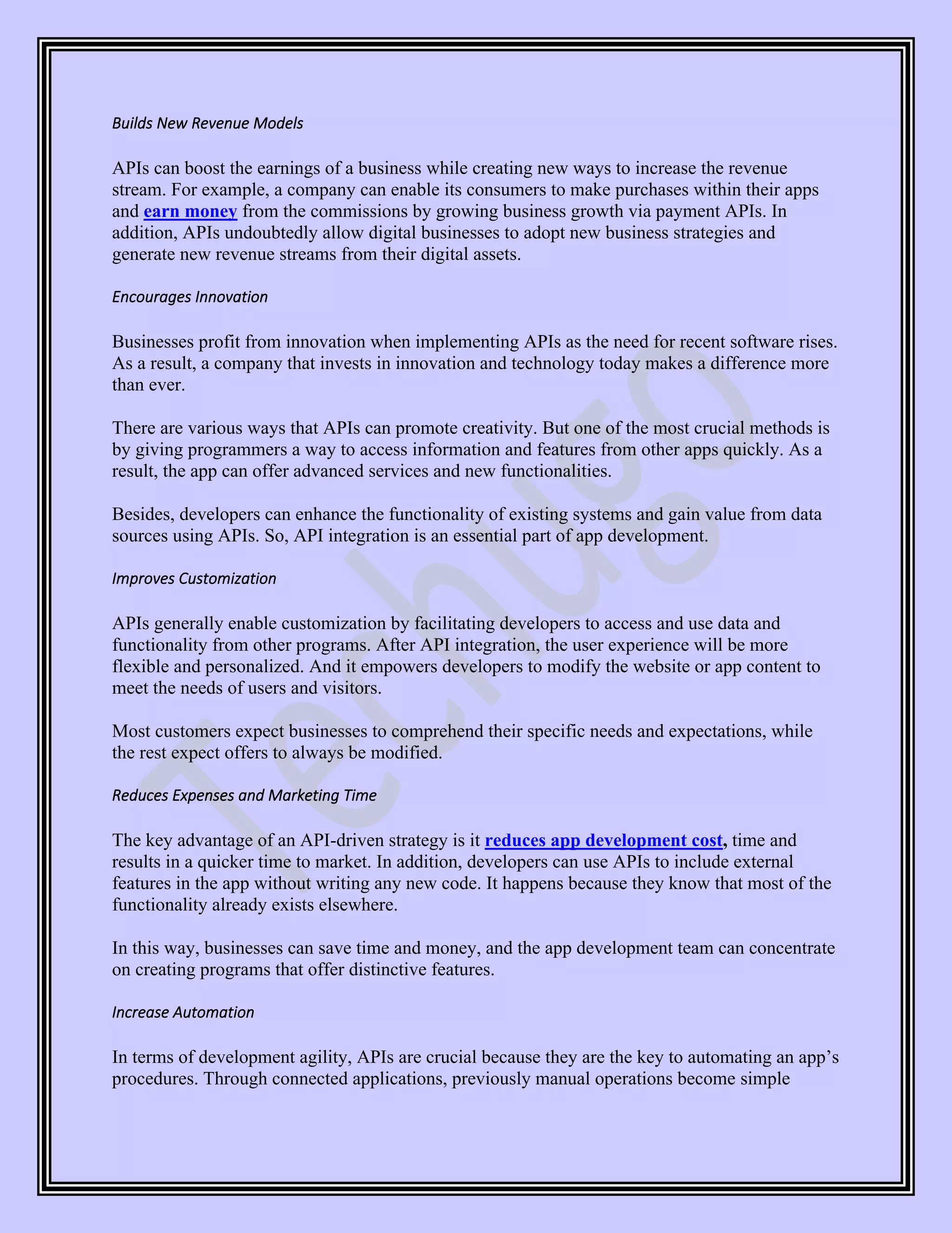 Guide To API Development – Cost, Importance, Types, Tools, Terminology ...