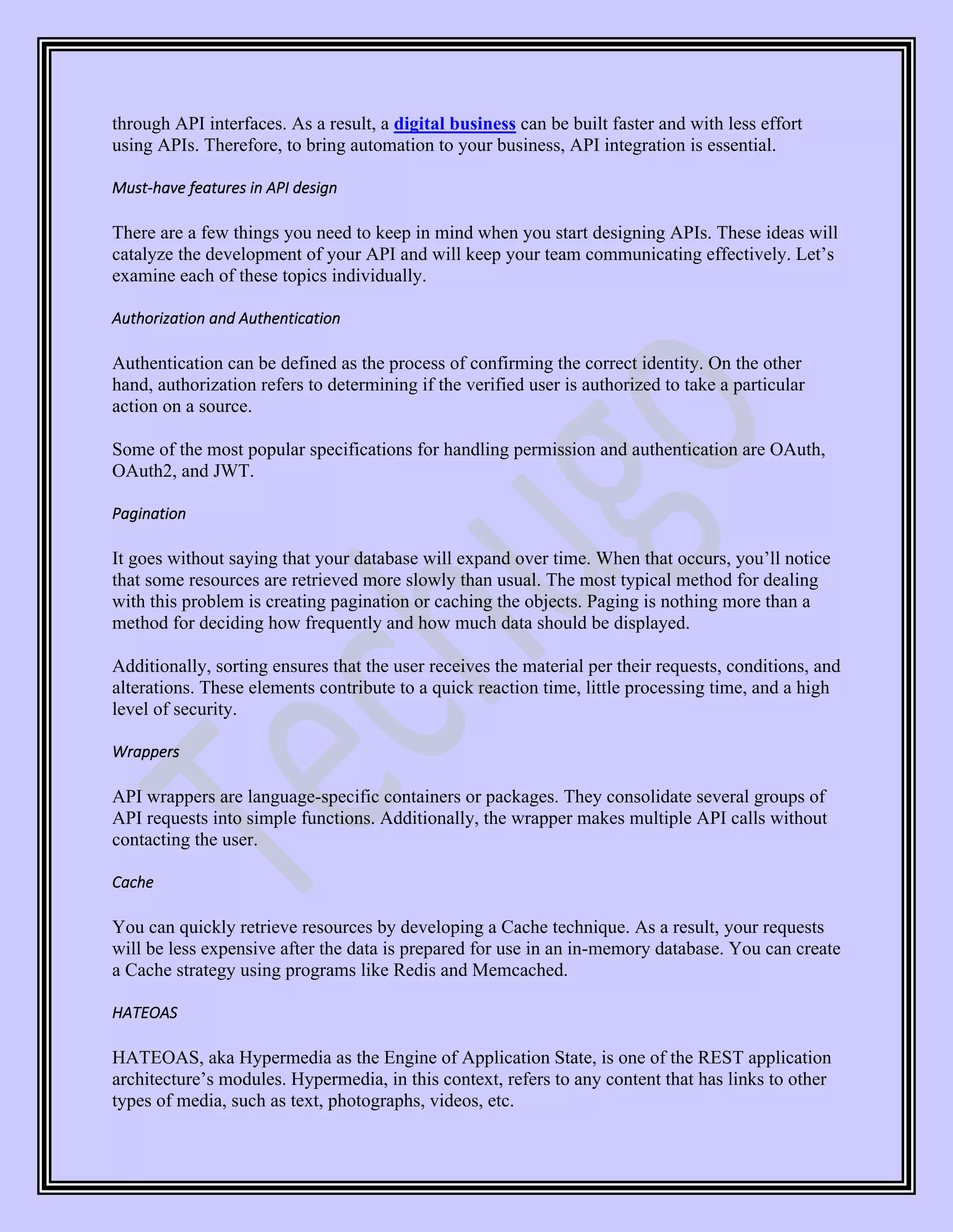 Guide To API Development – Cost, Importance, Types, Tools, Terminology ...