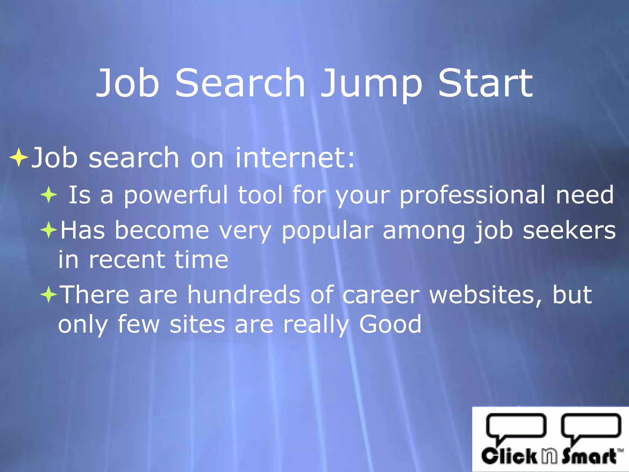 Guide to a successful job searching strategy | PPT