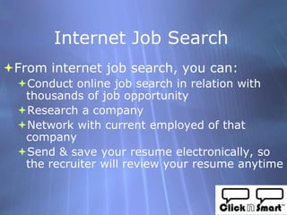 Guide to a successful job searching strategy | PPT