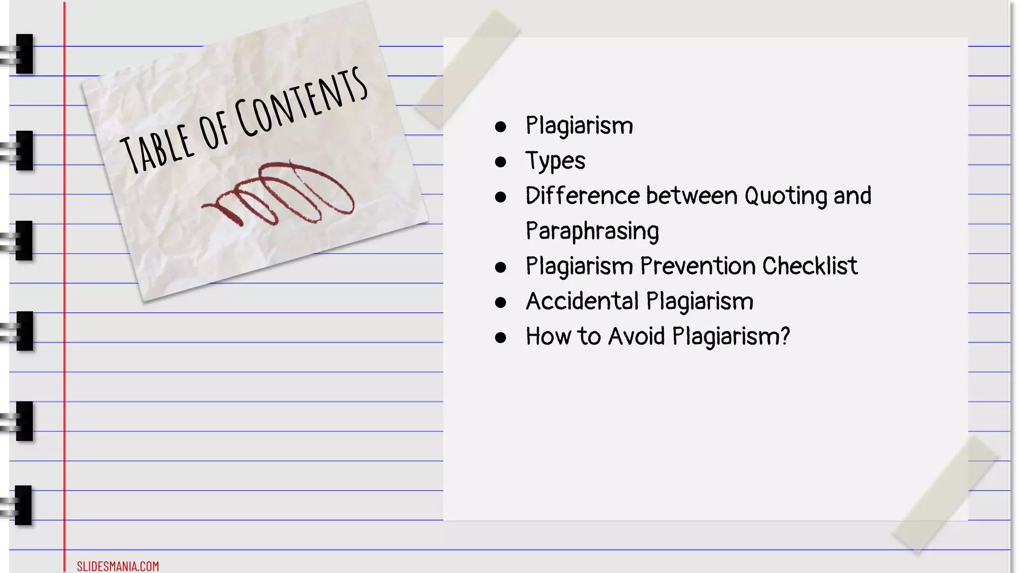 Guide To Avoid Plagiarism | PPTX