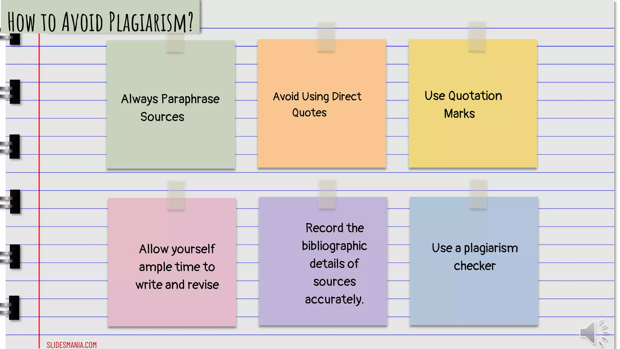 Guide To Avoid Plagiarism | PPTX