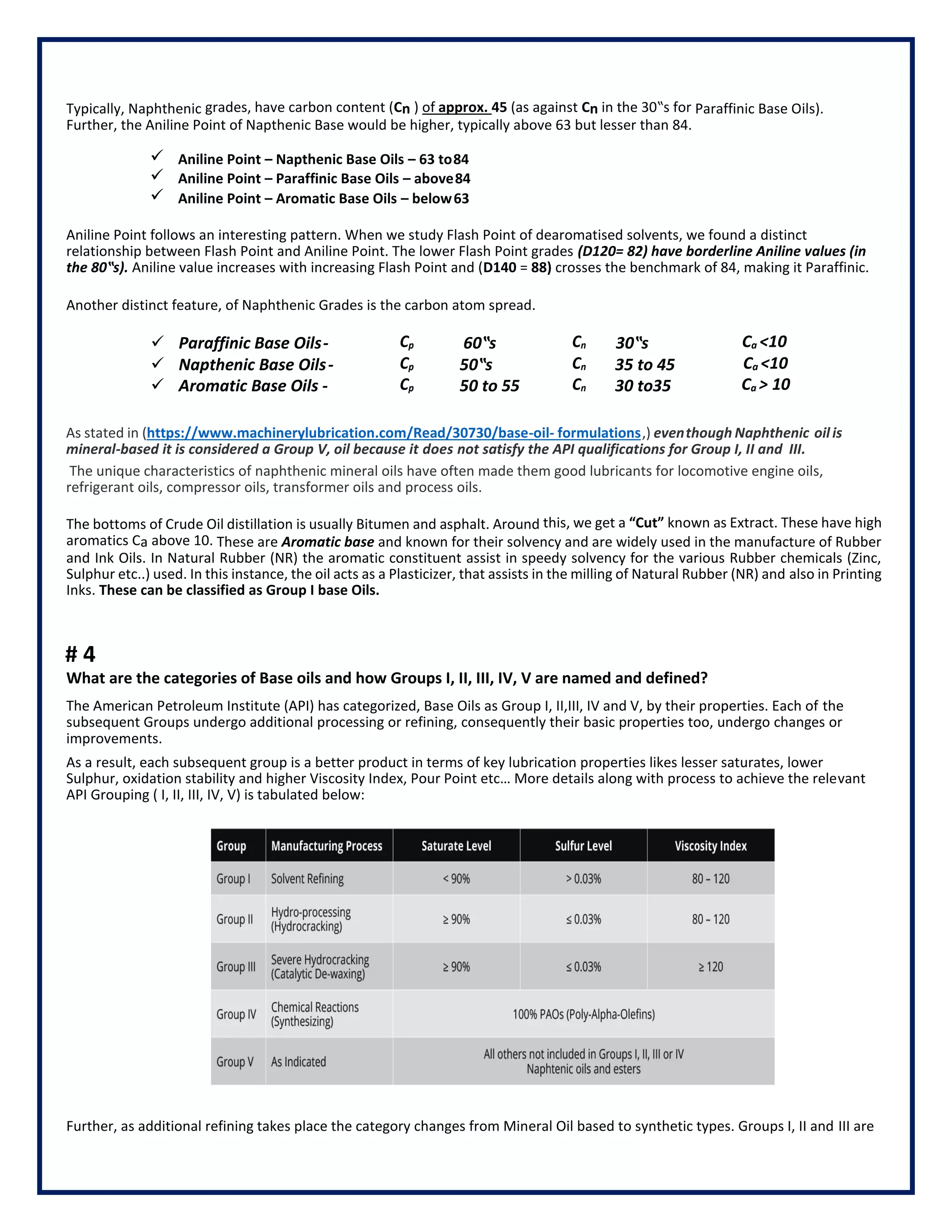 Guide to base oils Ver 2 | PDF
