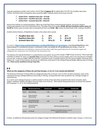 Guide to base oils Ver 2 | PDF