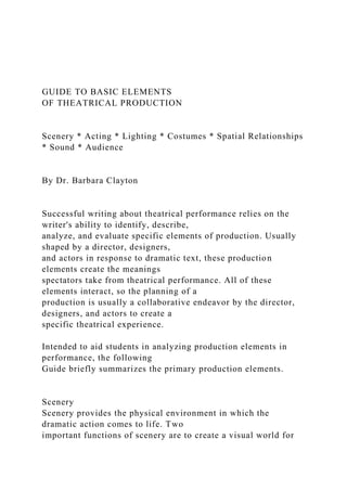 GUIDE TO BASIC ELEMENTS OF THEATRICAL PRODUCTION Sce.docx