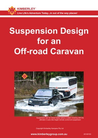 Off-Road Caravan Suspension Design eBook | PDF