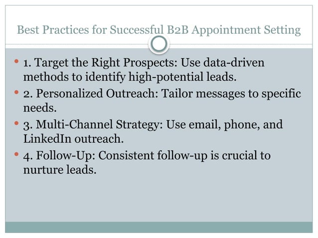 Guide to Build Appointment Setting Process in 2024.pptx
