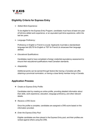Guide to Canada's Express Entry Program.pdf | Careers