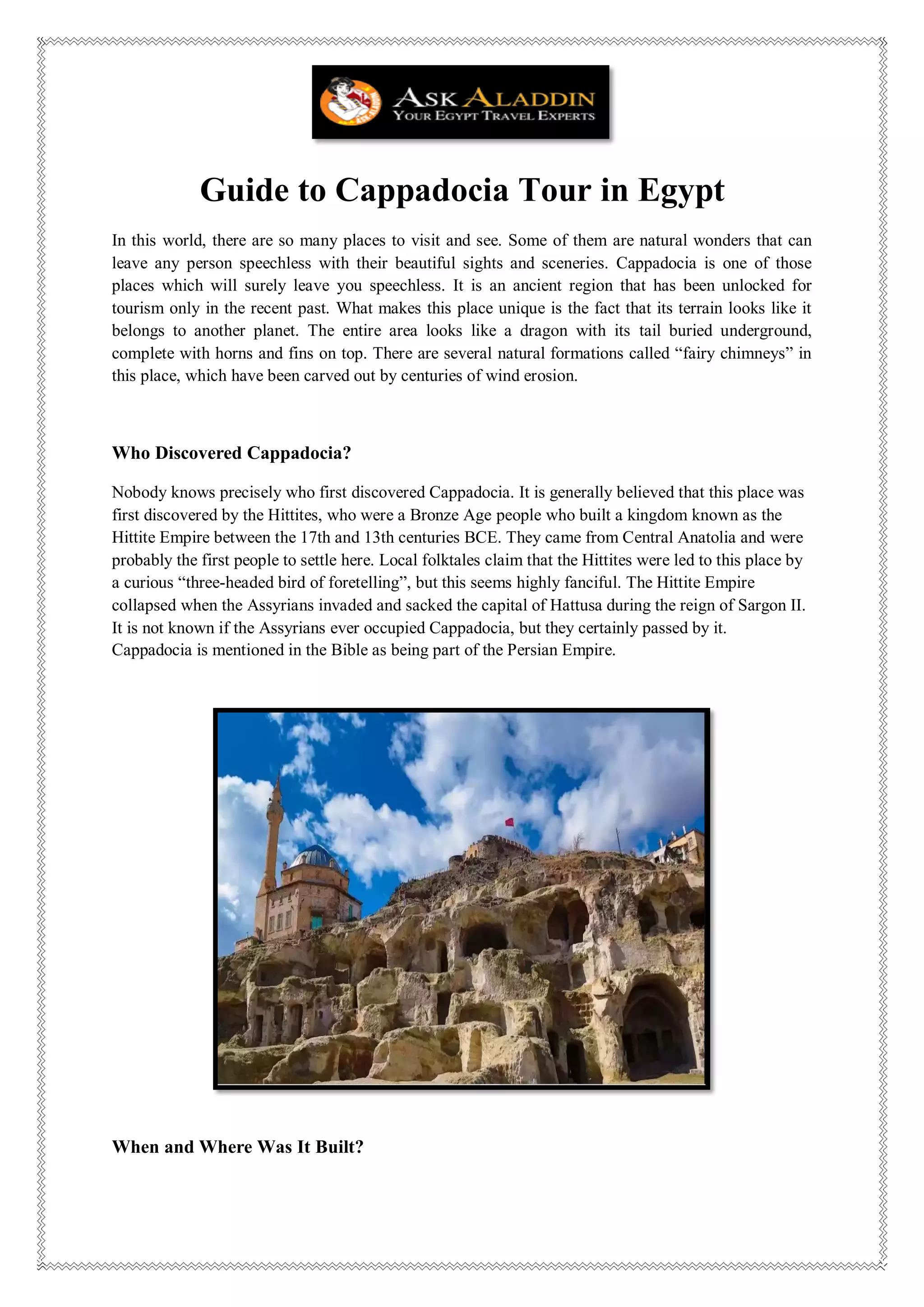 Guide to Cappadocia Tour in Egypt.pdf