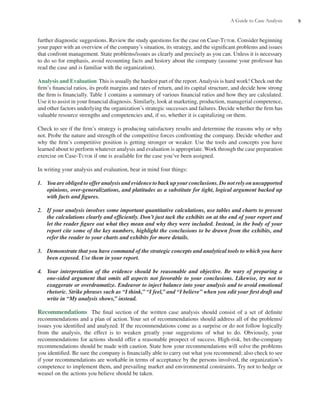 Guide to case_analysis | PDF