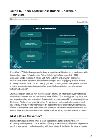 Guide to Chain Abstraction Unlock Blockchain Innovation.pdf