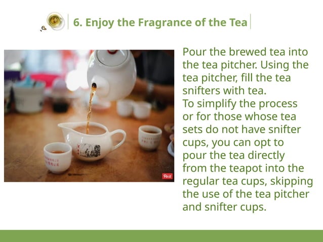 Chinese Tea Ceremonies of Brewing Chinese | PPT
