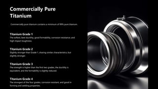 Guide to CNC Machining Titanium: Types, Alloys, Machining Tips | PDF