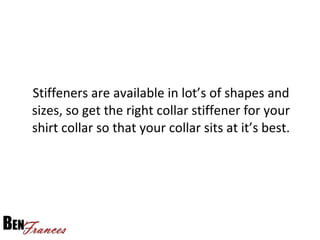 Guide to collar Stiffeners | ODP