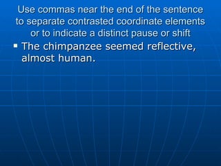 Guide to commas | PPT