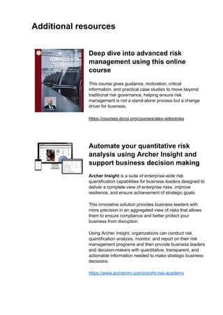 RISK-ACADEMY’s guide on compliance risk in non-financial companies ...