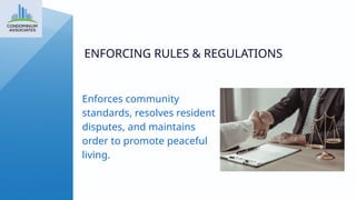 Condo Associations Explained: Roles and Responsibilities | PPTX