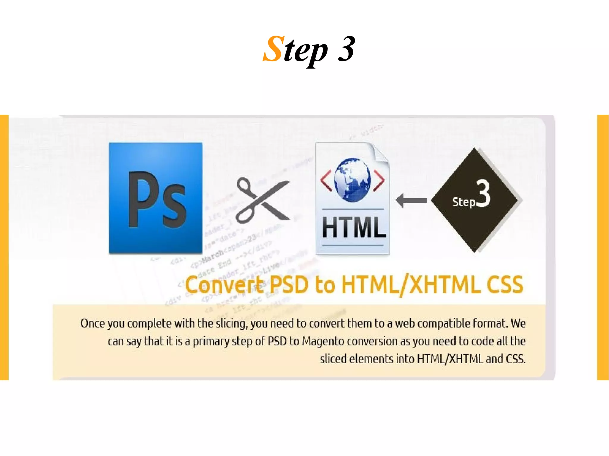 Guide to Convert PSD to Magento | PPT